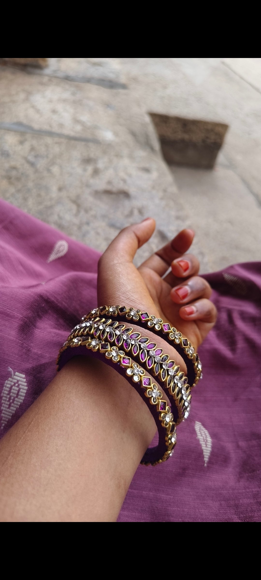 Silk Thread Bangles – Nila Bangles