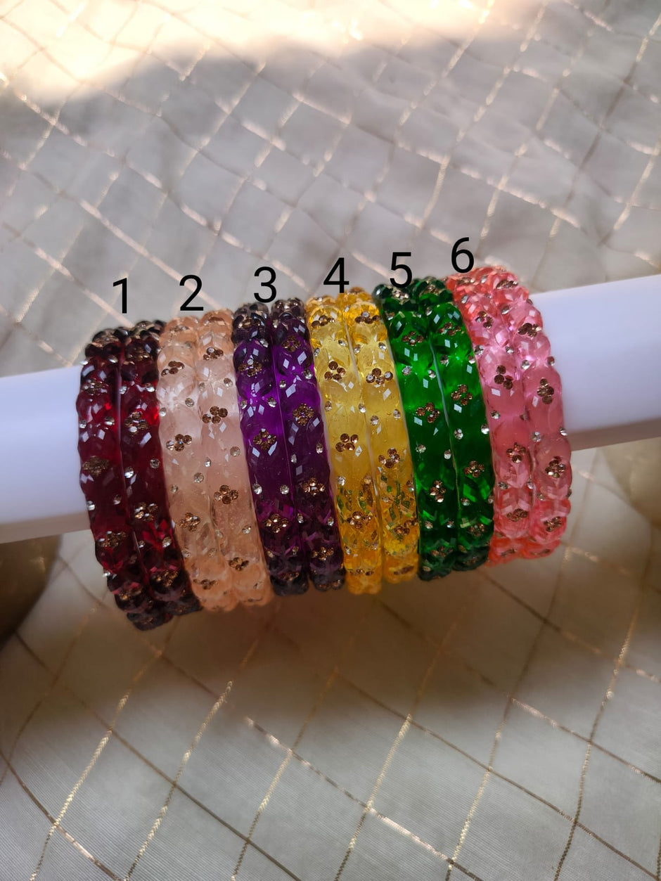 Kada Glass Bangles – Nila Bangles