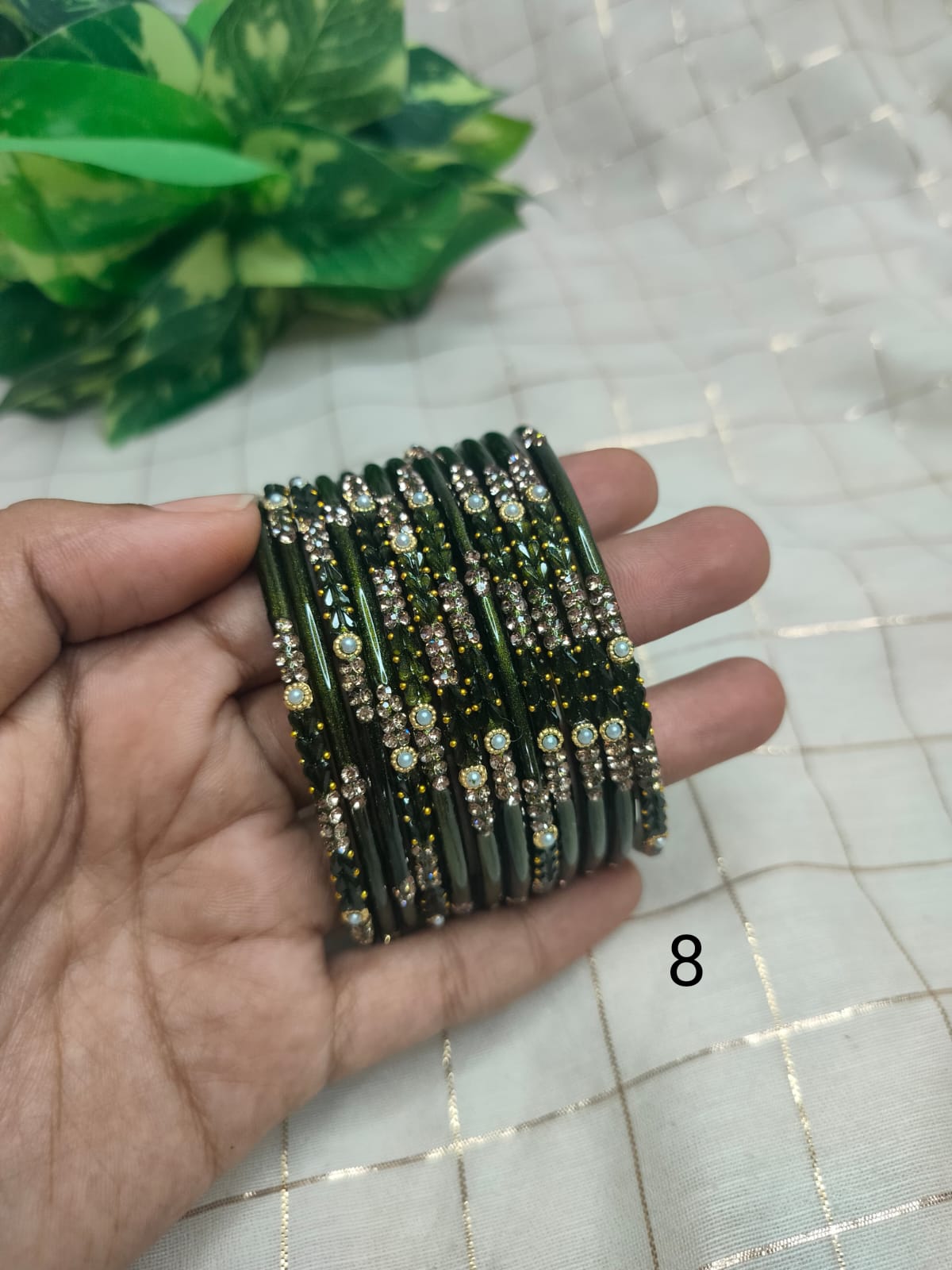 Pearl Heart – Nila Bangles