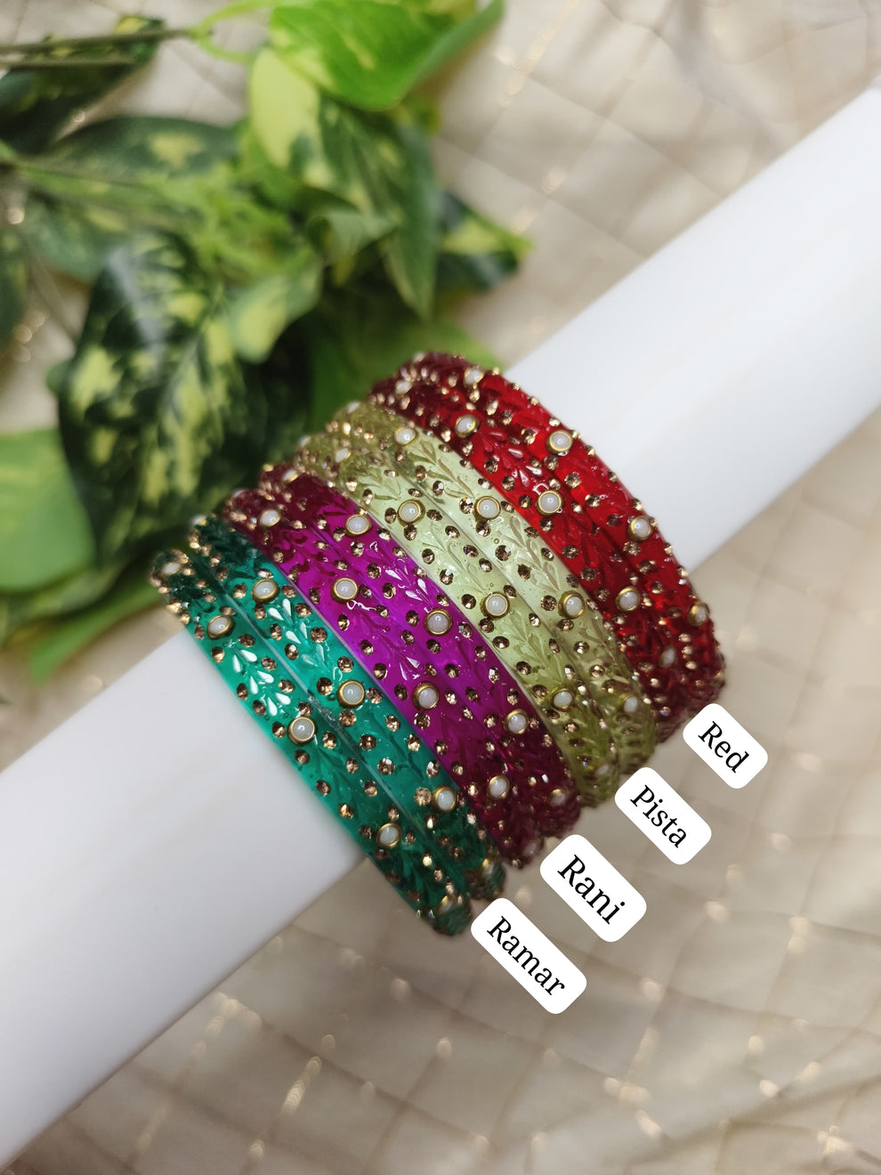 Akira Glass Kada – Nila Bangles