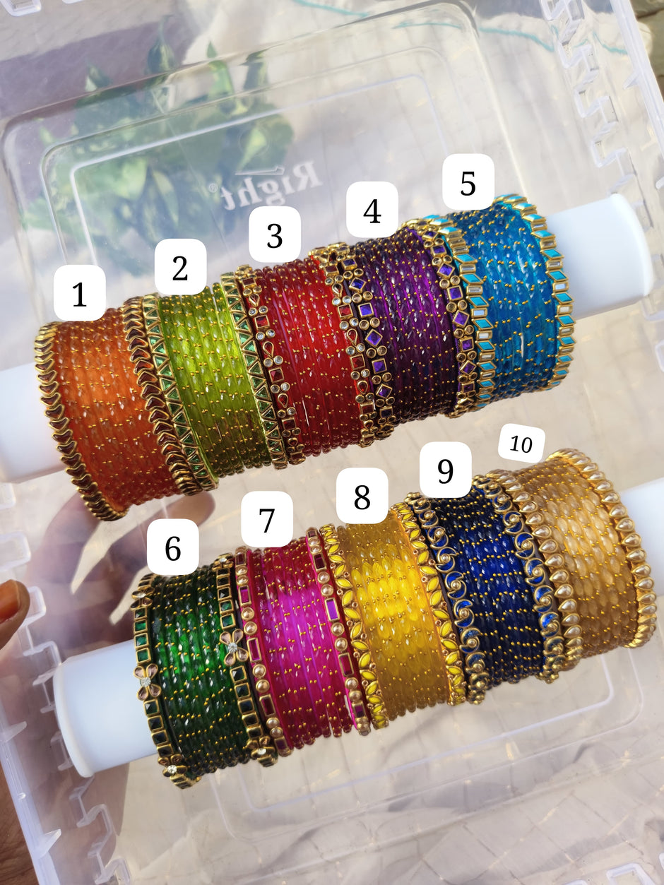 Silk Thread Bangles – Nila Bangles