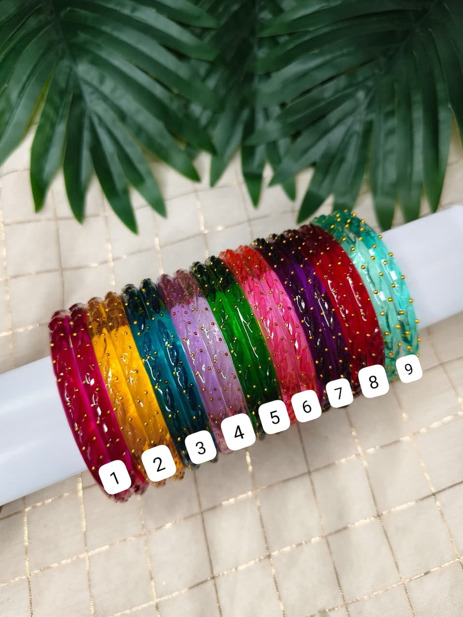 Kada Glass Bangles – Nila Bangles