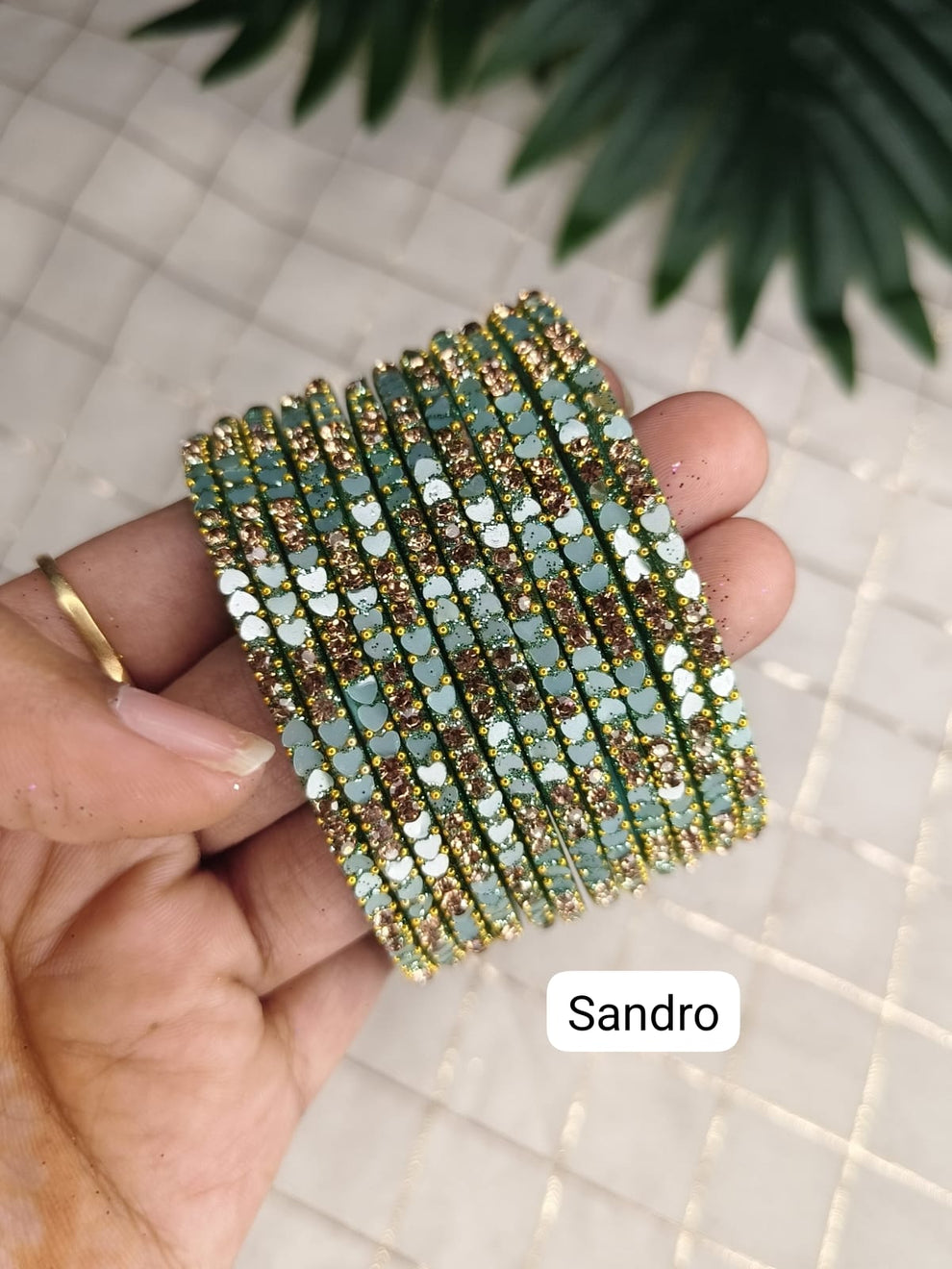 Sitara Glass Bangles – Nila Bangles