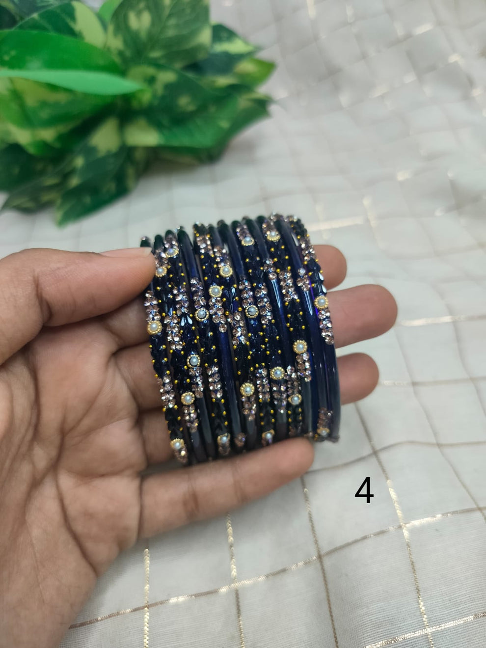 Pearl Heart – Nila Bangles